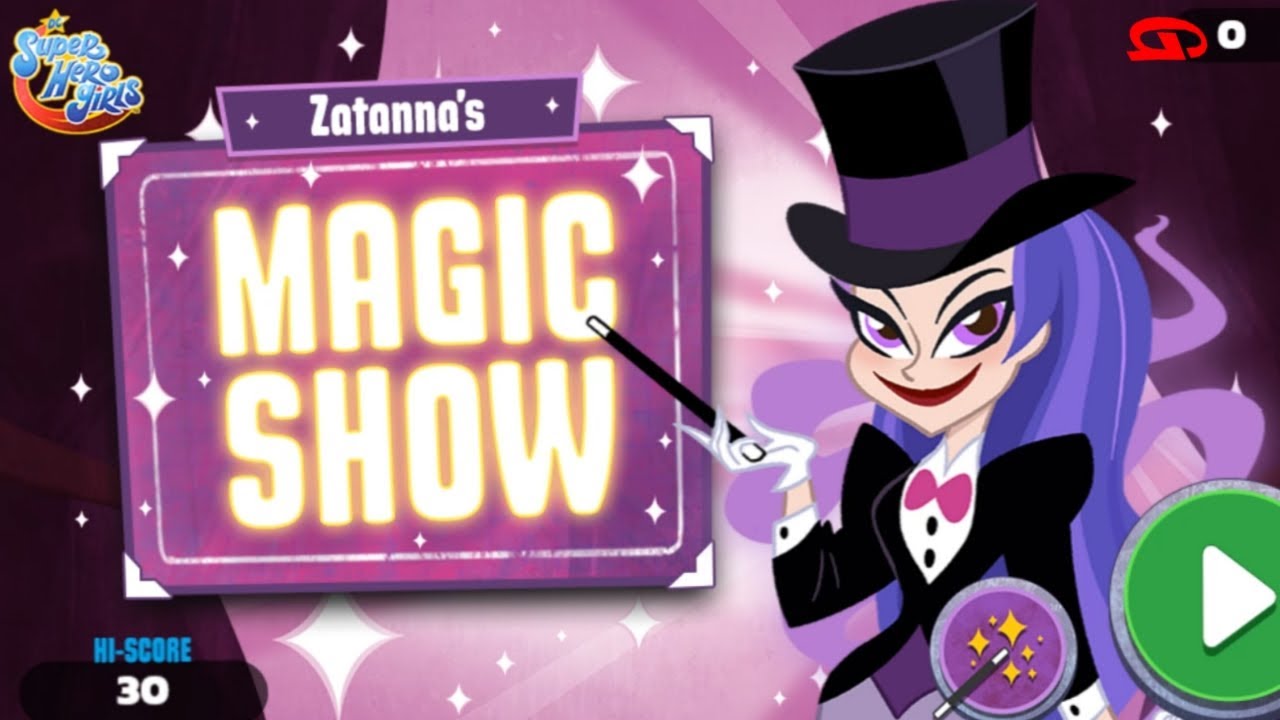 DC Super Hero Girls: Zatanna's Magic Show | How to Play - YouTube