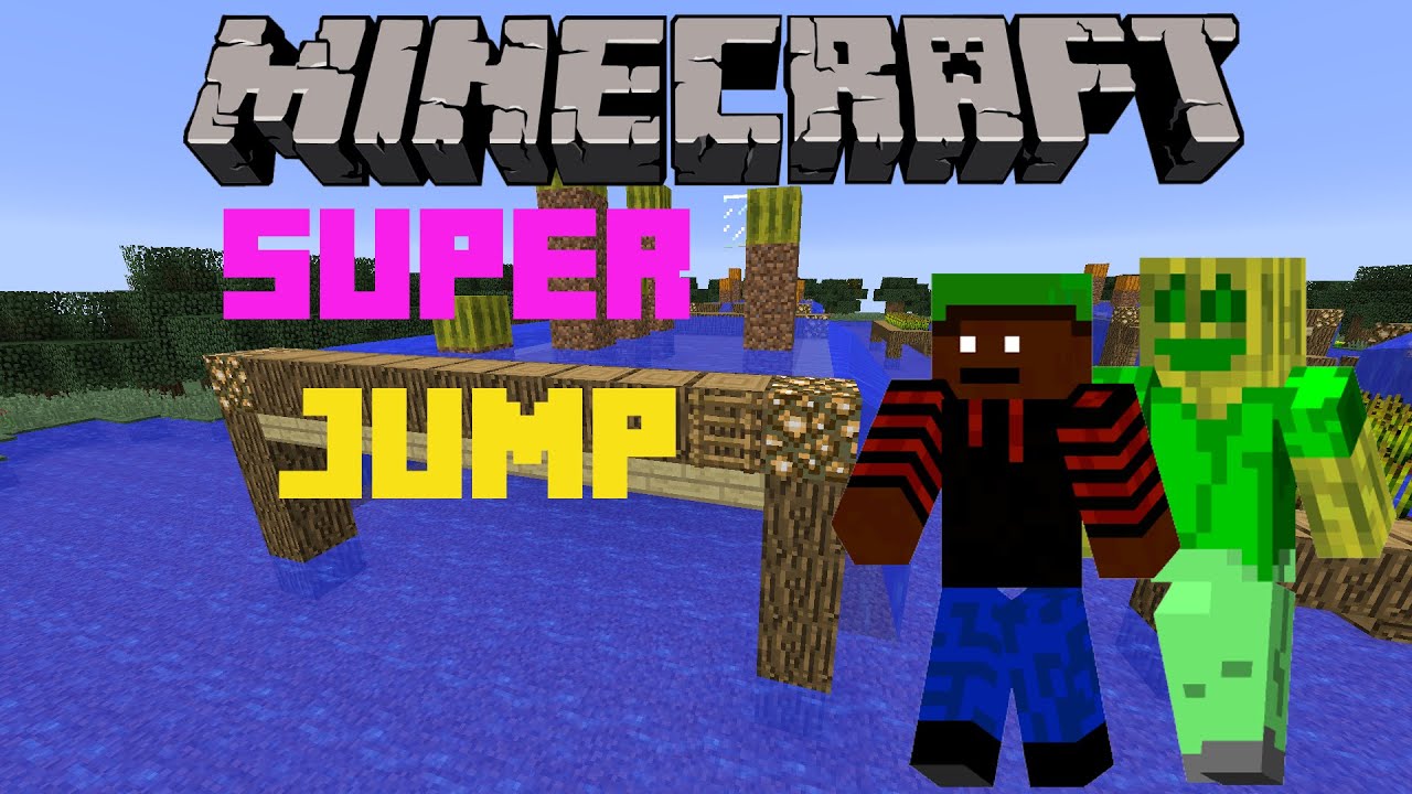 Minecraft Super Jump mit Chaosflo! - YouTube