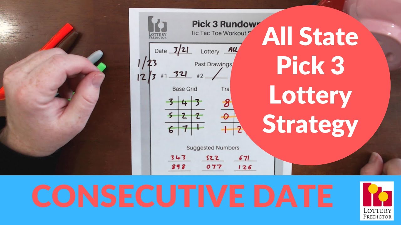 Special Pick 3 Lottery Rundown - Only 3 Days This Year! - YouTube
