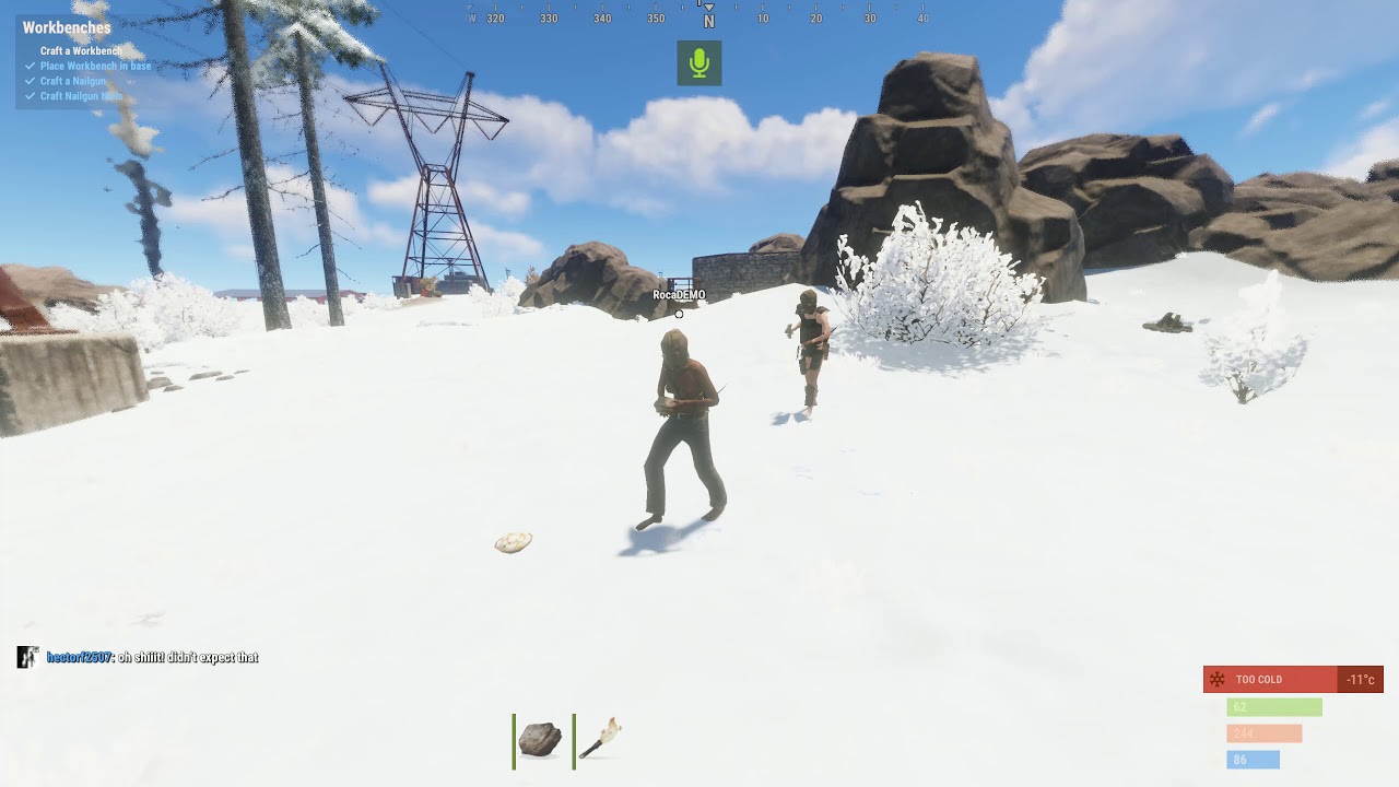 It's cold - Rust - YouTube