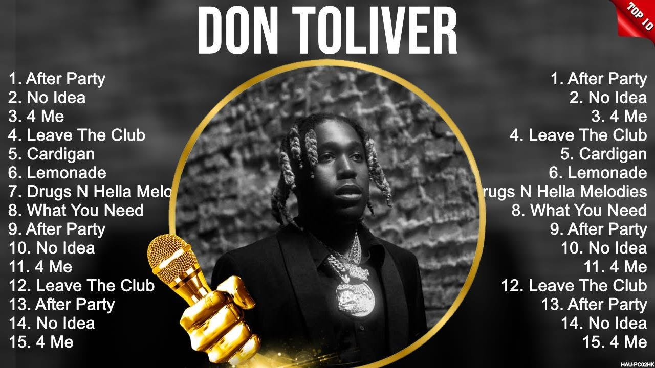 Don Toliver Greatest Hits Full Album ️ Top Songs Full Album ️ Top 10 ...