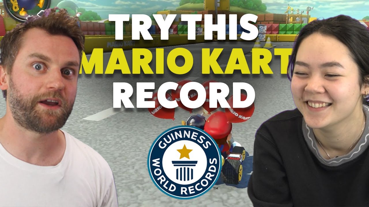 Break a MARIO KART world record! | GAME THE RECORD Ep.6 - YouTube