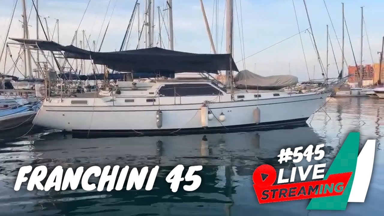 Marviviendo live #545 velero Franchini 45 - YouTube