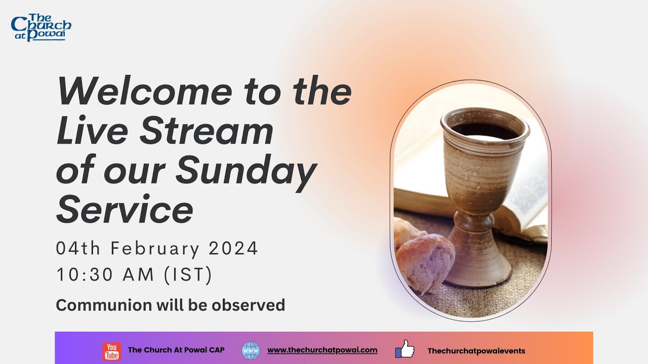 CAP Sunday Service - 4th Feb 2024 - YouTube