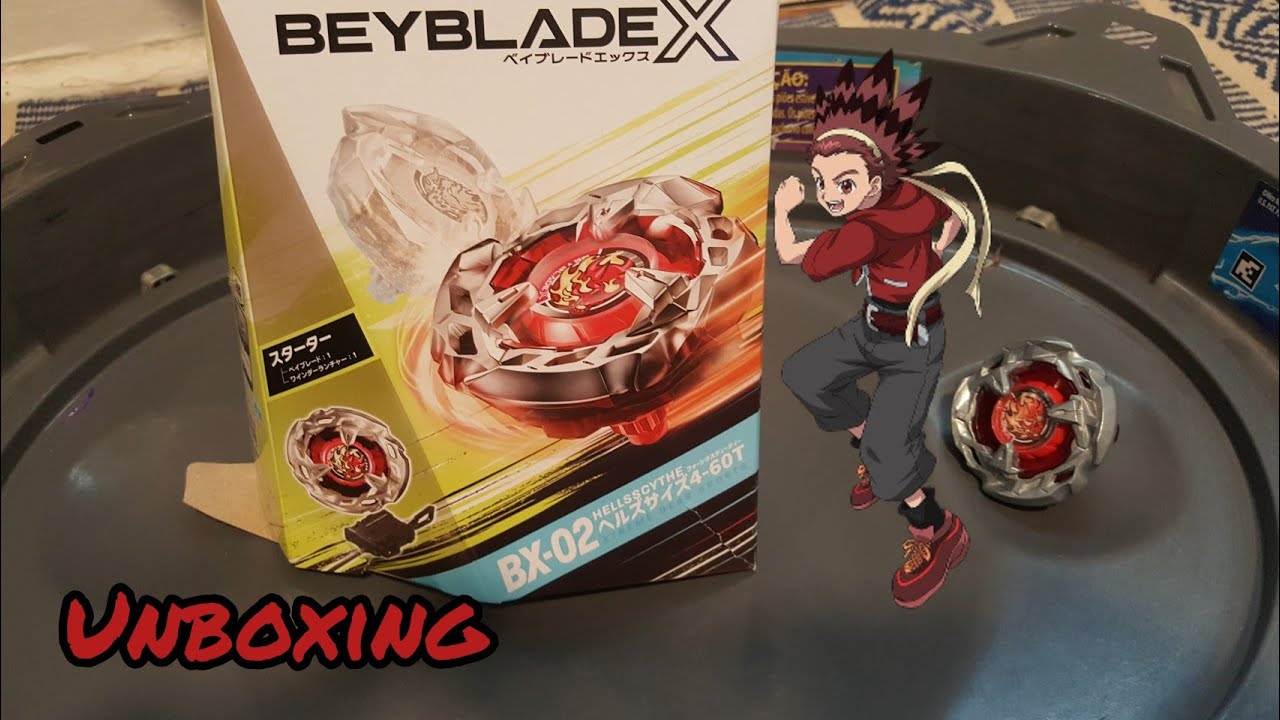 Beyblade X Hellscythe Unboxing - YouTube