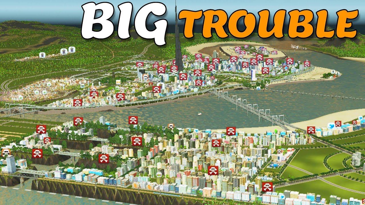 OUR CITY IS IN BIG TROUBLE! - CITIES SKYLINES [#18] HINDI 2023 - YouTube