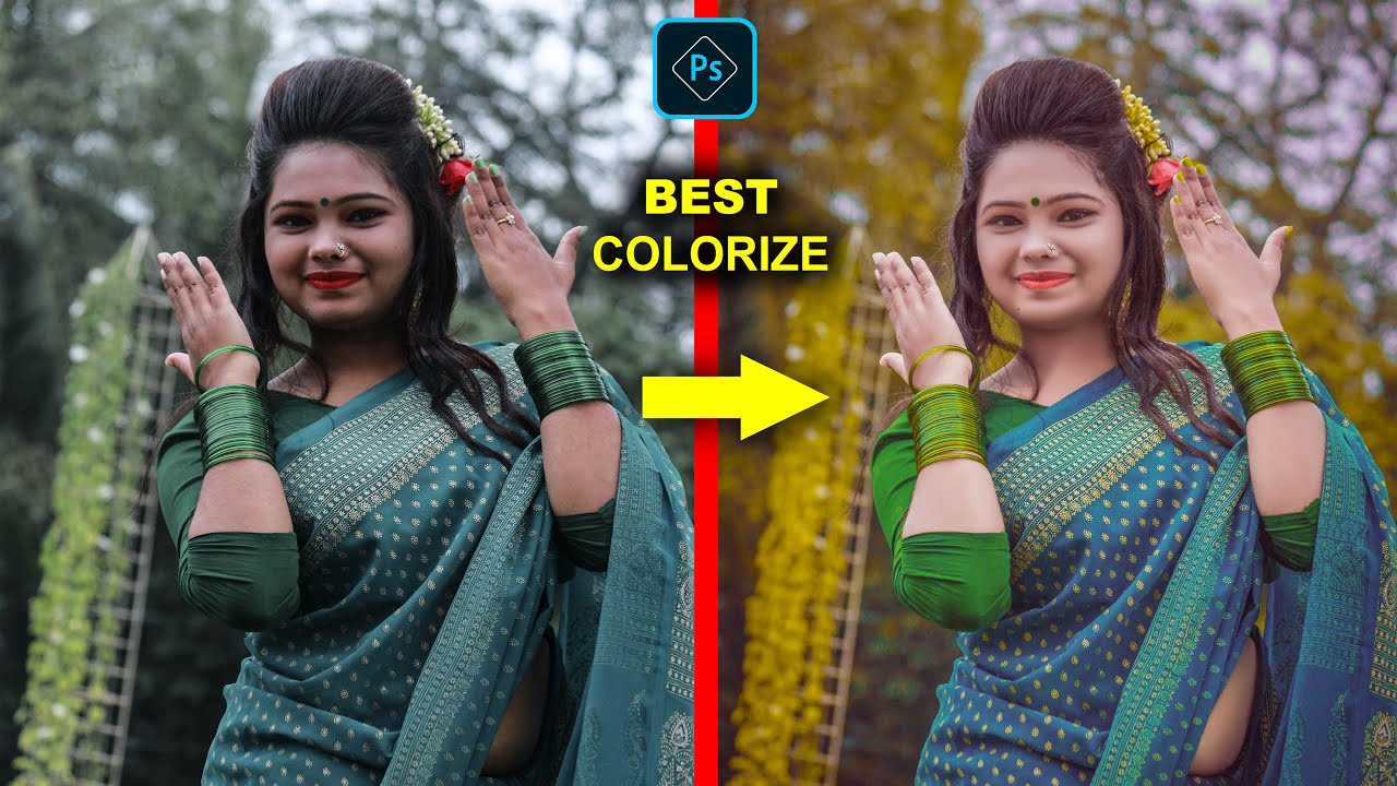 High colorize photo edit in Photoshop | Best colorize effect in ...