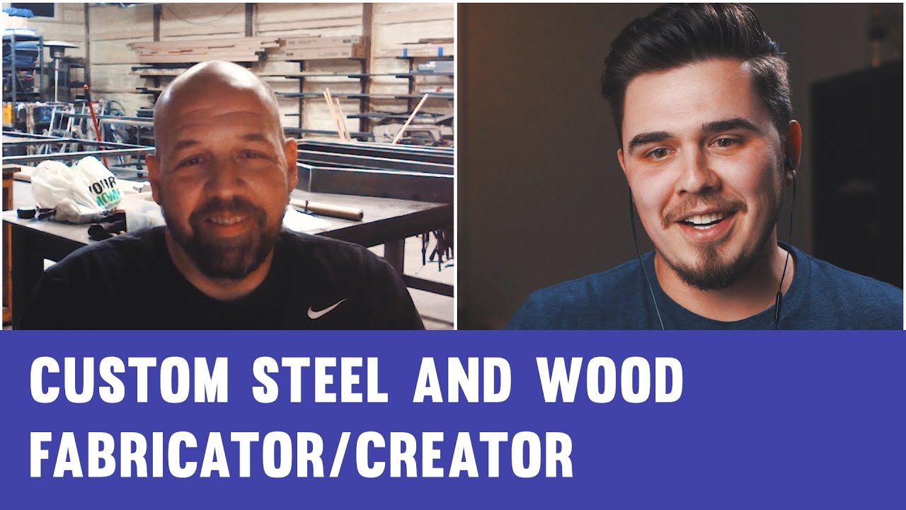 #029 Emmit Russell - Custom steel and wood fabricator/creator - - YouTube