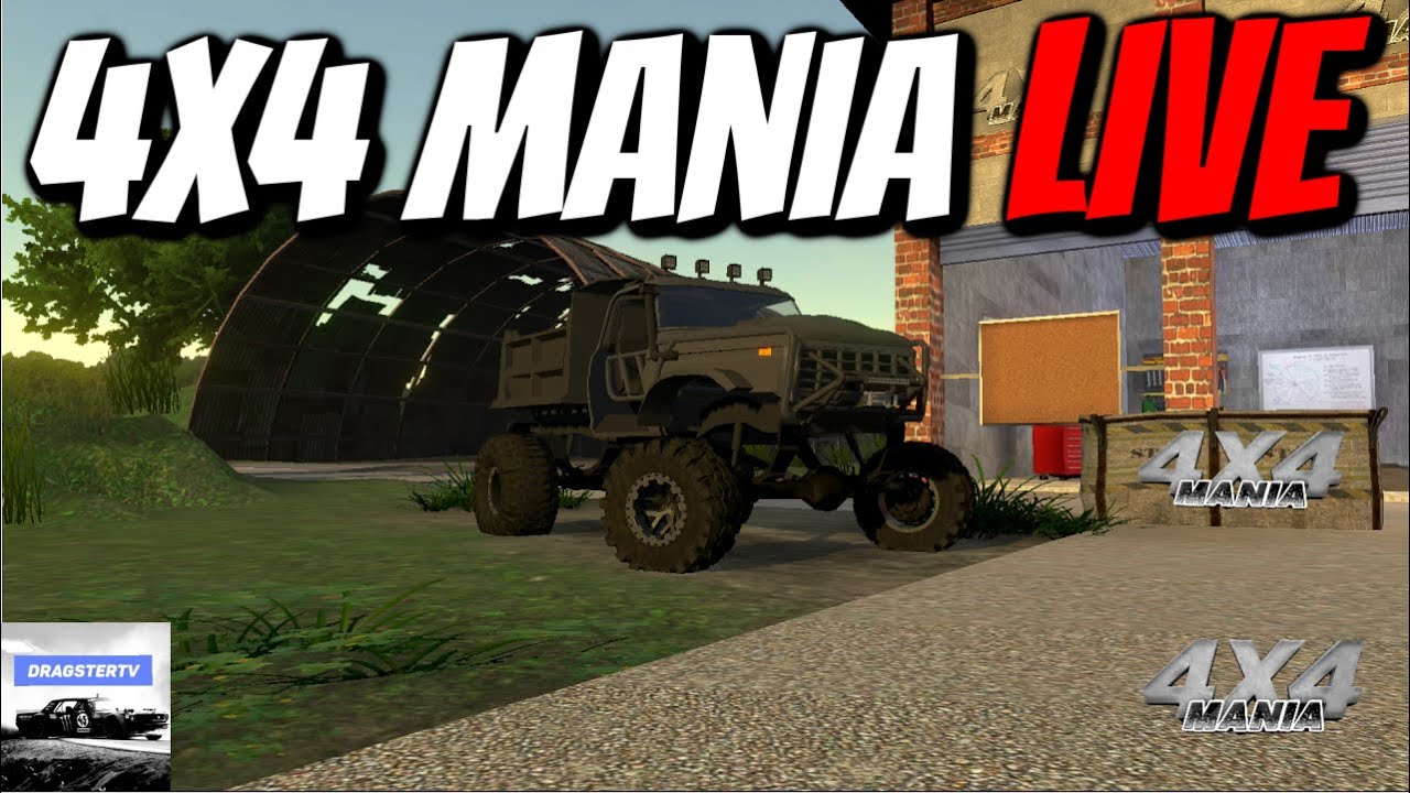 *LIVE* 4x4 Mania - Open Lobby! (Offroading, Mudding, Building Trucks ...