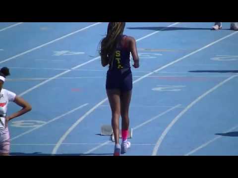 Symone Mason Girls 4A 400m State Champion - YouTube