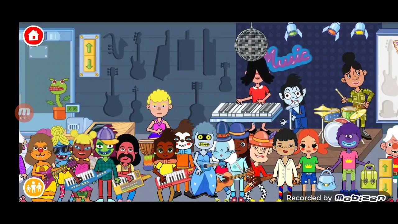 Disco party Pepi Super Stores! - YouTube