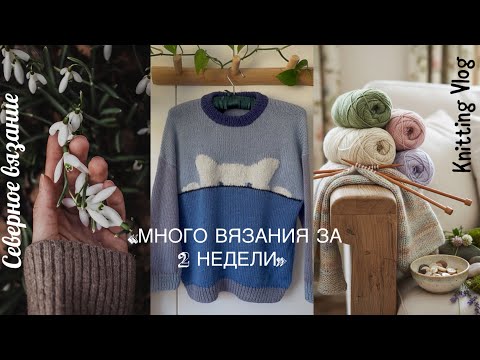 Ep7/26 🌲 2 недели вязальной жизни | детские и взрослые кардиганы, свитер и носки