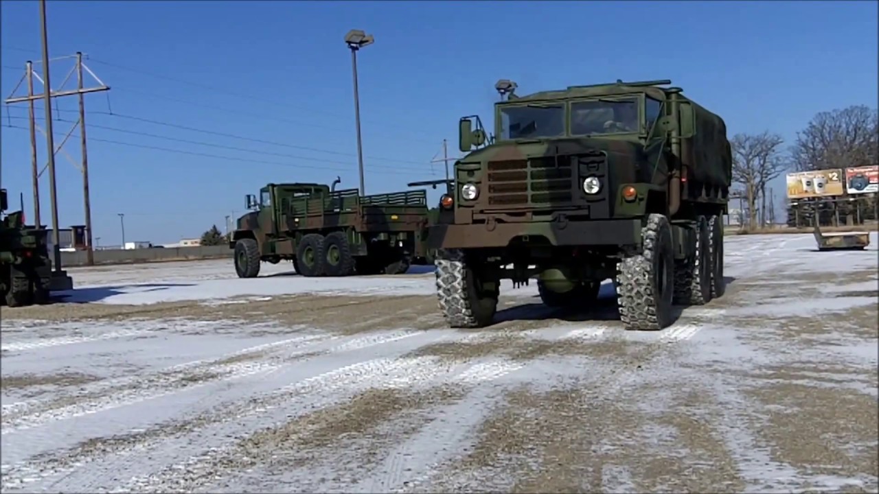 M923A1 5 Ton 6x6 Military Cargo Truck For Sale (C-200-115) - YouTube