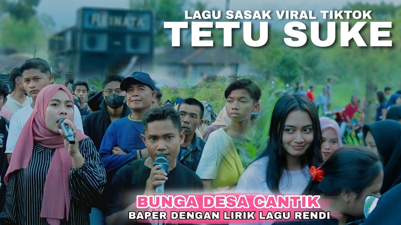 BUNGA DESA CANTIK DI BUAT BAPER LIRIK LAGU TETU SUKE YANG DI NYANYIKAN ...