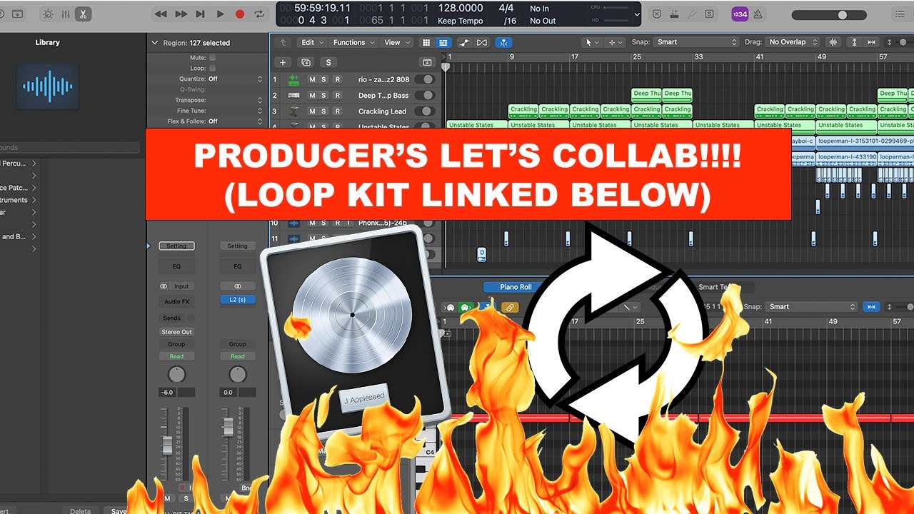 PRODUCERS LETS COLLAB (FULL LOOP KIT DOWNLOAD) #loops #freeloopkit # ...