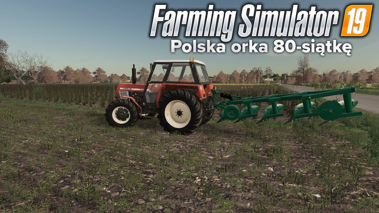 🔥 Polskie oranie 80-siątką. 👊 Ursus W Akcji 😳 Fs19 😈 - YouTube