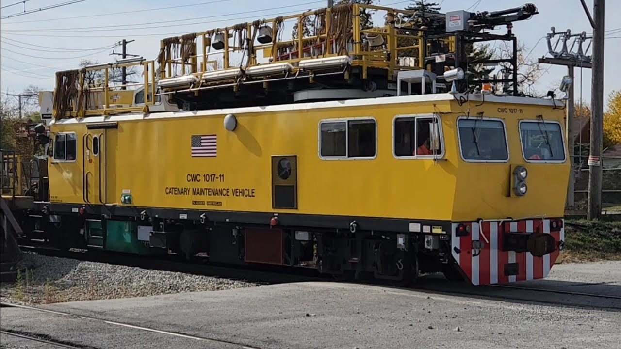 10/27-28/22 | Metra Catenary Maintance Viechle, GTW GP38-2 5812, CN ...