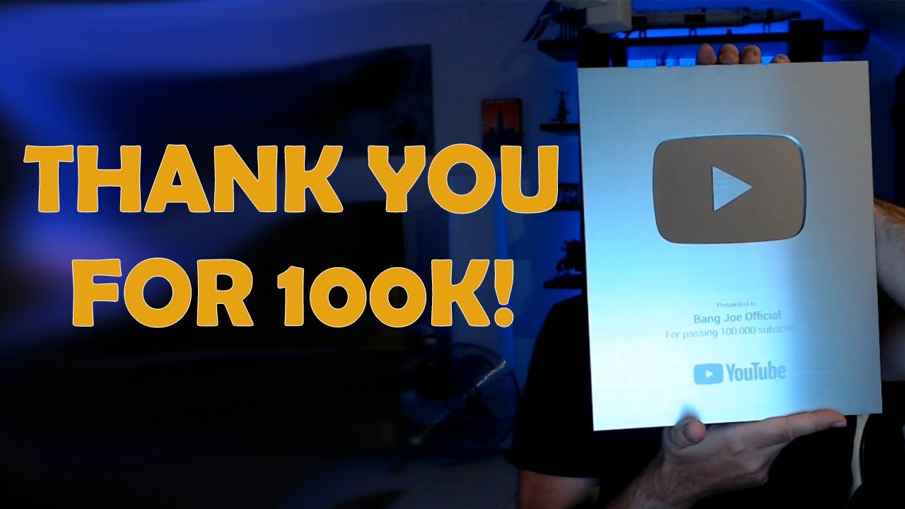 100K SUBSCRIBER SILVER PLAY BUTTON! (UNBOXING) - YouTube