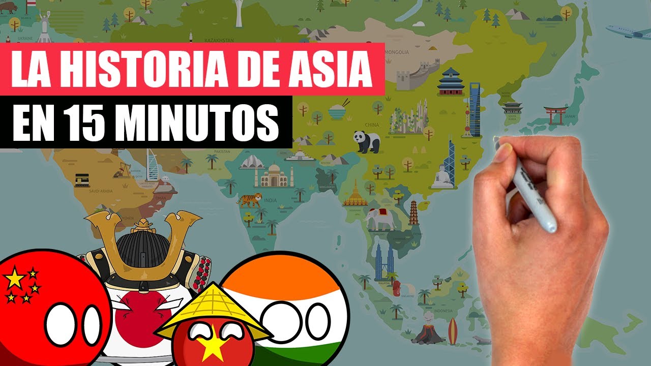 RESUMEN de la HISTORIA de ASIA | El continente más grande de todos ...