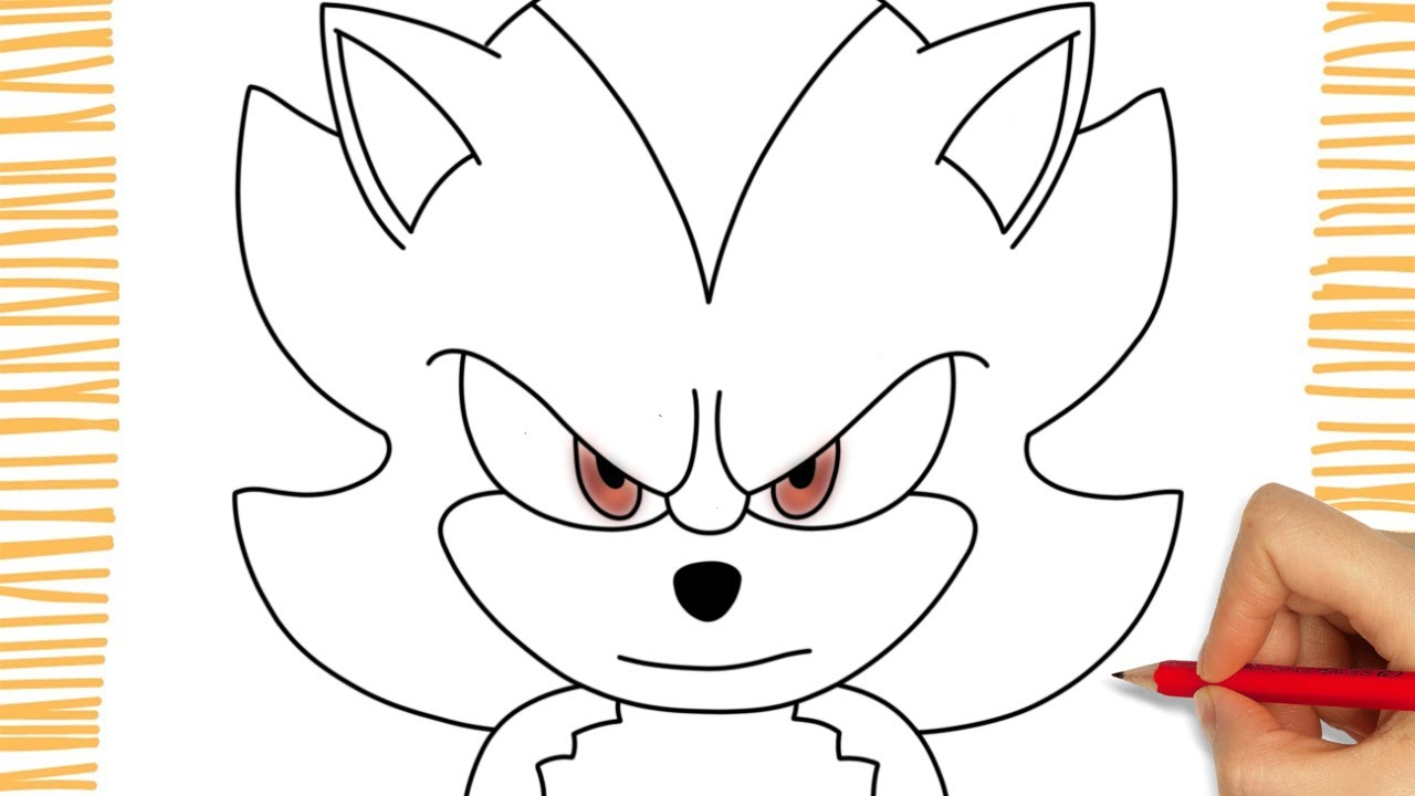 How to Draw SHADOW THE HEDGEHOG I SONIC 3 I Easy - YouTube
