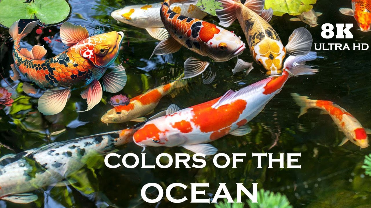 The Colors of the Ocean 8K ULTRA HD - The Best 8K Sea Animals with ...
