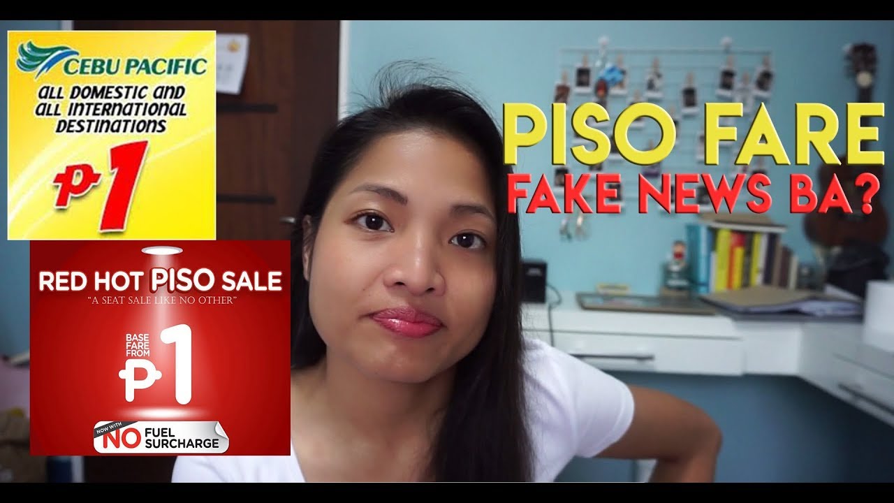 HOW TO BOOK PISO FARE | PIAREYREY (Philippines) - YouTube