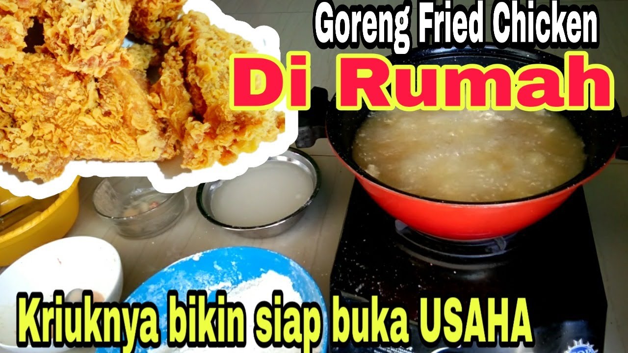 CARA MEMBUAT FRIED CHICKEN - YouTube