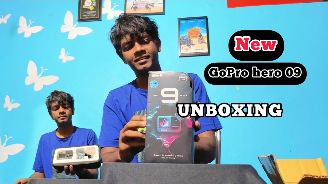 Unboxing my new gopro hero 09||🥰 night view 😍ride safe🙏 - YouTube