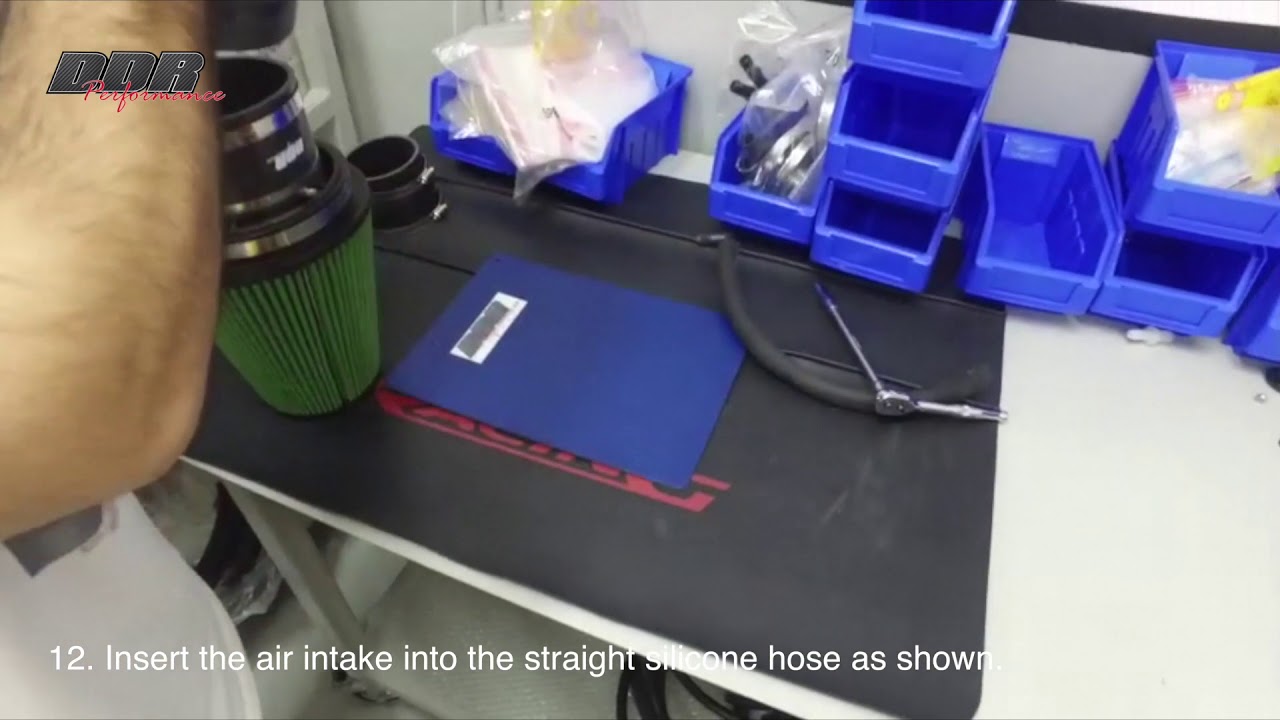 DDR Intake for Charger/Challenger/300 5.7L or 6.1L Engines - YouTube