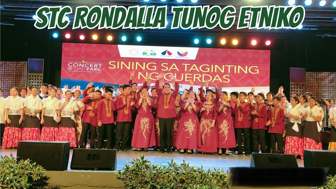 STC RONDALLA TUNOG ETNIKO (SINING SA TAGINTING NG CUERDAS) - YouTube