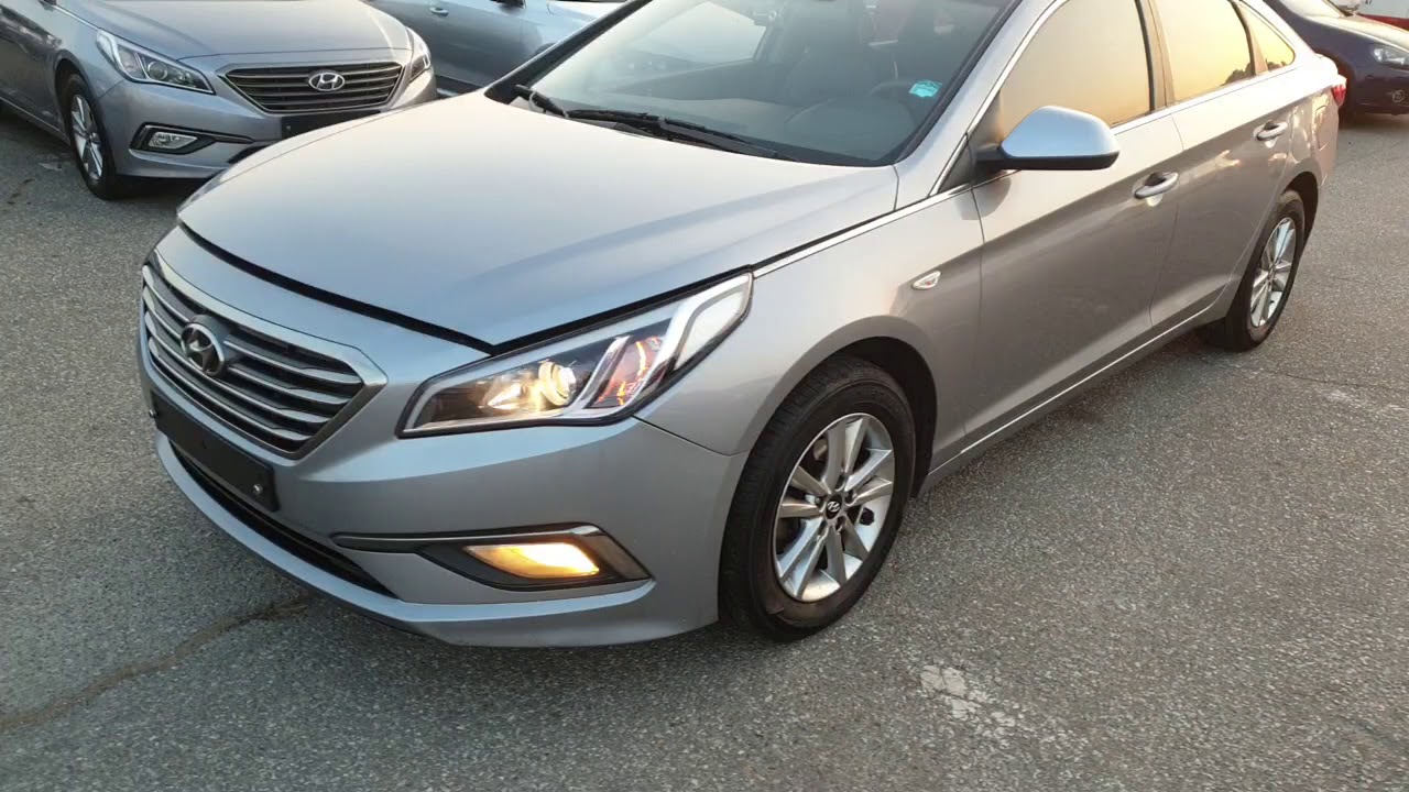 Hyundai LF Sonata 2016y V7S Color Lpi engine - YouTube