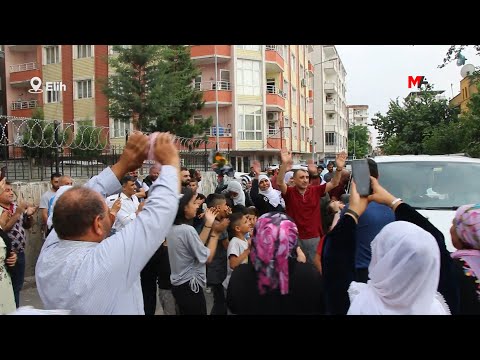 30 YILLIK TUTUKLU ŞAHİN’E KİTLESEL KARŞILAMA