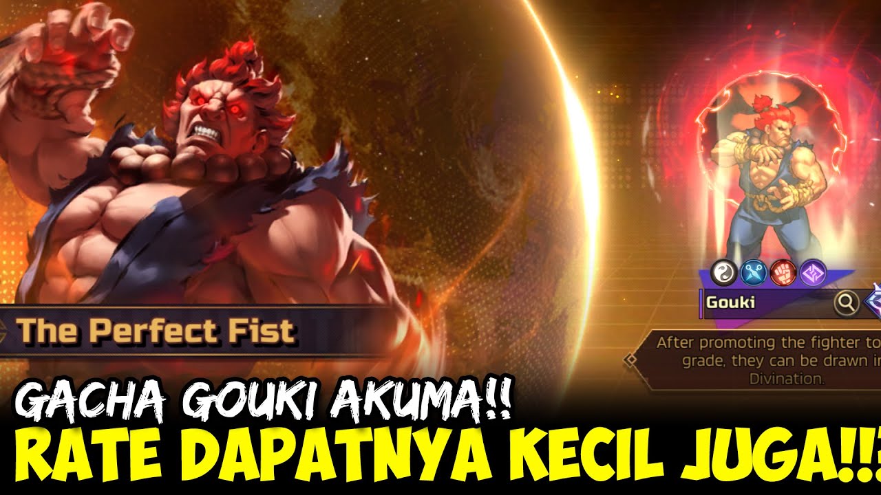 GACHA 50X ! GACHA GOUKI AKUMA JUGA ! - STREET FIGHTER DUEL - YouTube