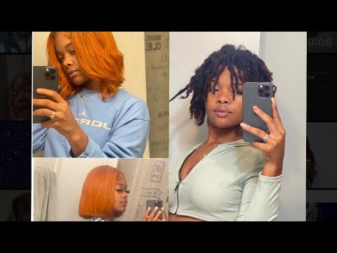 HAIR TUTORIAL| How to Install Wig Over Dreads/Locs! *BEGINNER FRIENDLY ...