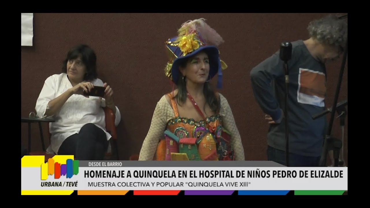Homenaje a Quinquela en el hospital Pedro de Elizalde. - YouTube