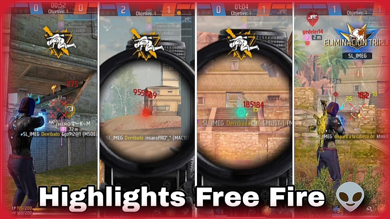 Highlights Free Fire 👽 IMEG FF (FreeFire Highlights) - YouTube
