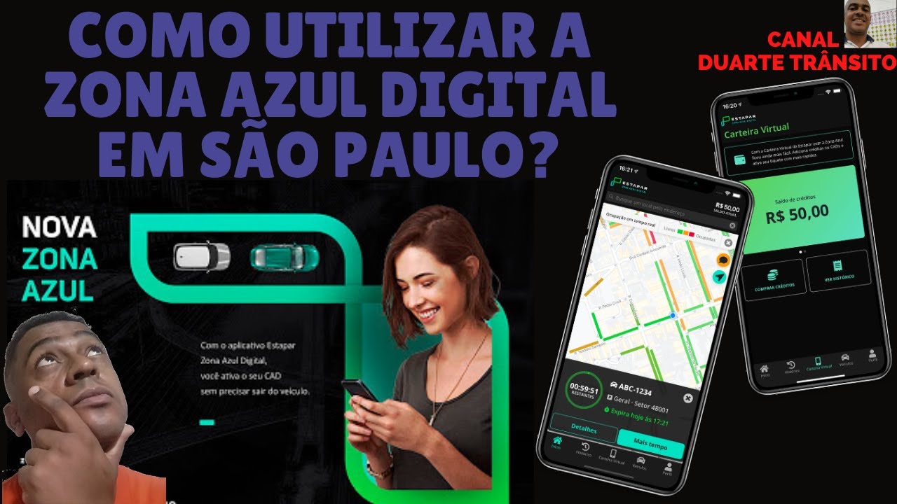 Como instalar e ativar sua ZONA AZUL DIGITAL na Cidade de São Paulo ...