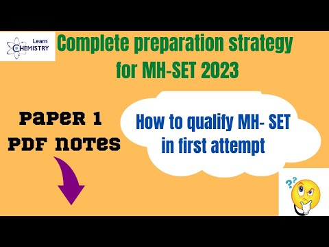 preparation strategy for 2023 MH-SET exam/ how to qualify MH-SET in ...
