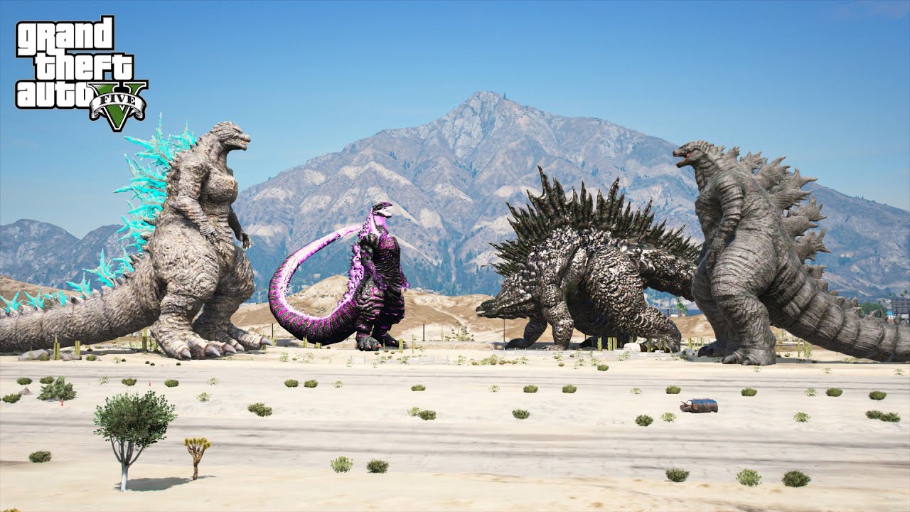 Godzilla Minus One, Shin Godzilla vs Legendary Godzilla, Titan Godzilla ...