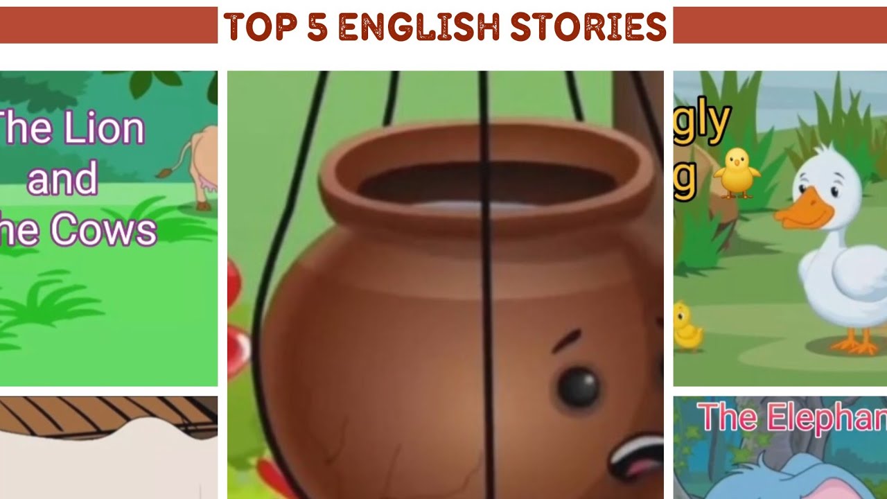 Top 5 English Stories | Top 5 Moral Stories for Kids | English Stories ...
