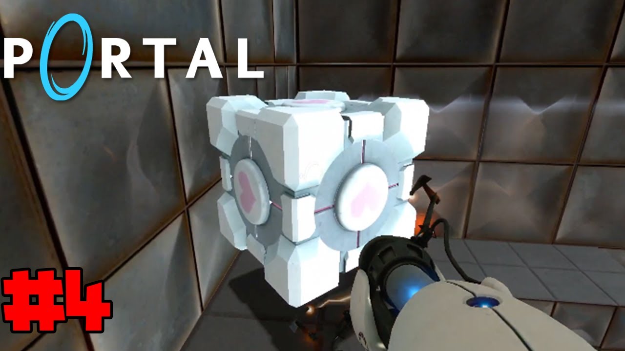 THE COMPANION CUBE (Portal #4) - YouTube