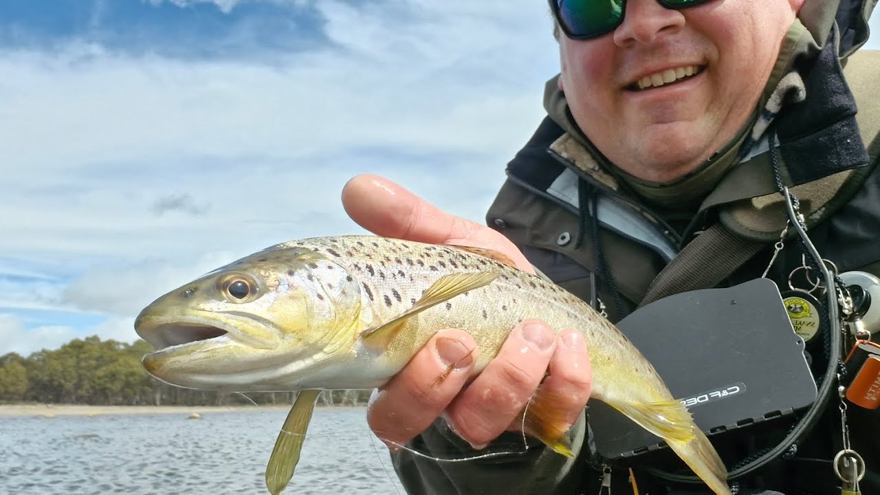 Arthurs Lake and Penstock - Tasmanian fly fishing - YouTube