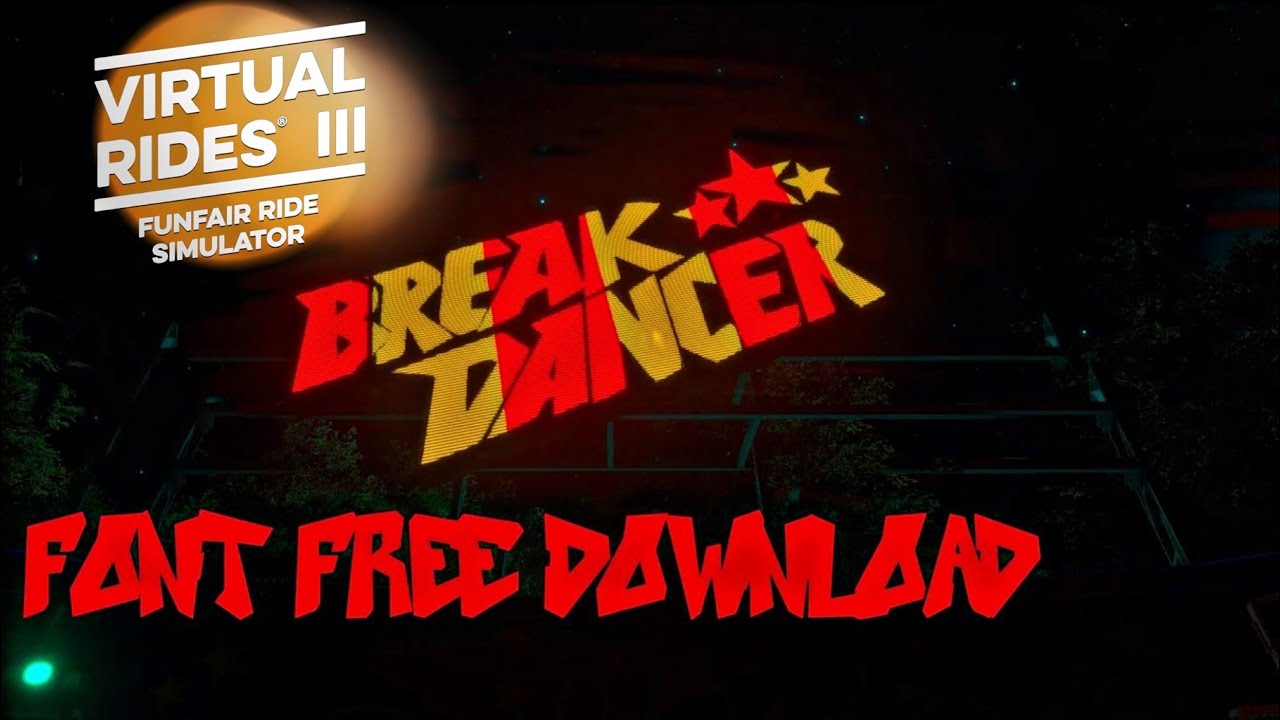 Breakdancer Schriftzug Download+Tutorial | Virtual Rides 3 - YouTube