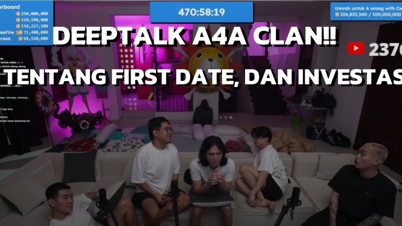 OBROLAN A4A CLAN TENTANG FIRST DATE DAN INVESTASI - YouTube