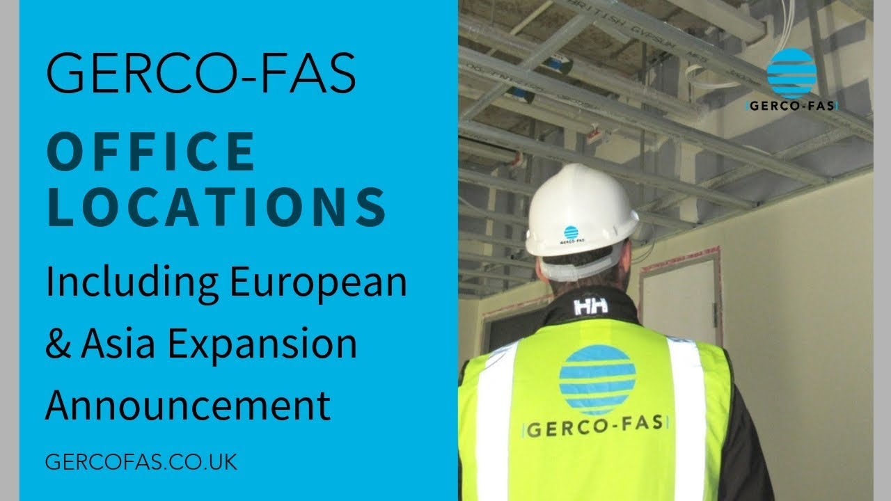 Announcing Gerco-Fas Expansion Plans - New locations to include offices ...