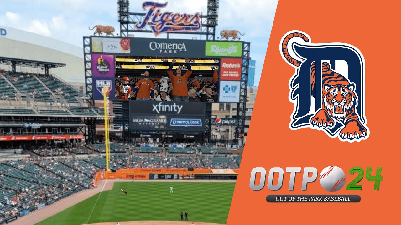 2027 MLB Opening Day and MLB draft: Detroit Tigers OOTP 24 #16 - YouTube