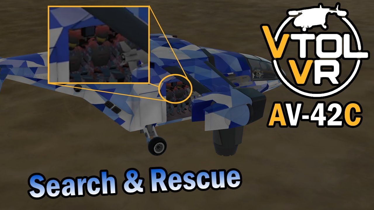 VTOL VR ☁️ AV-42C putting the "VTOL" back into VTOL-VR - YouTube