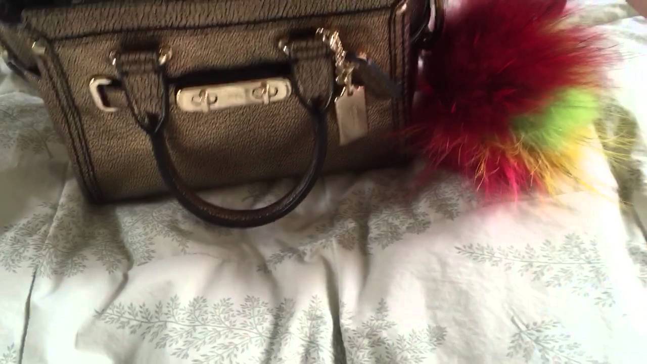 Coach swagger 20 purse review - YouTube