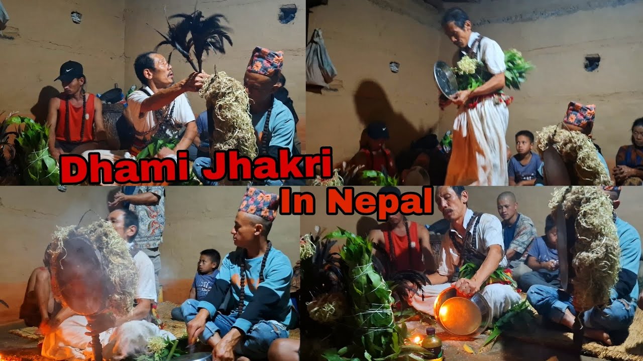 Dhami Jhakri In Nepal || धामीझाँक्री || Nepali Village Culture || Dhami ...