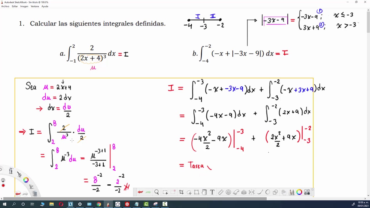 Ejercicios resueltos Integral definida - YouTube